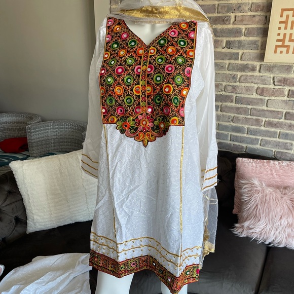 Salwar Kameez | Dresses | New 3 Piece Linen Pakistani Indian Suit ...